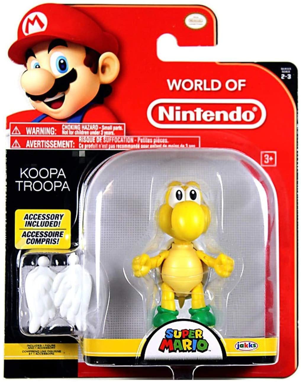 Jakks Pacific World of Nintendo Wave 13 Koopa Para Troopa with Wings 4 ...