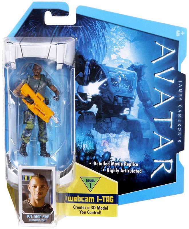 Mattel James Cameron's Avatar Private Sean Fike 3.75" Action Figure [No ...