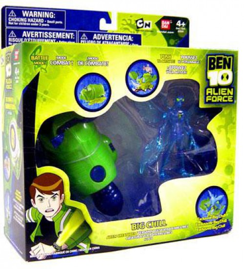 Bandai Toys Ben 10 Alien Force Alien Creatures Big Chill Action Figure ...