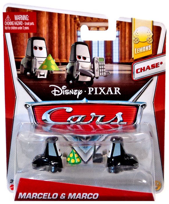 Mattel Disney / Pixar Cars Lemons Marcelo & Marco 1:55 Chase Diecast ...