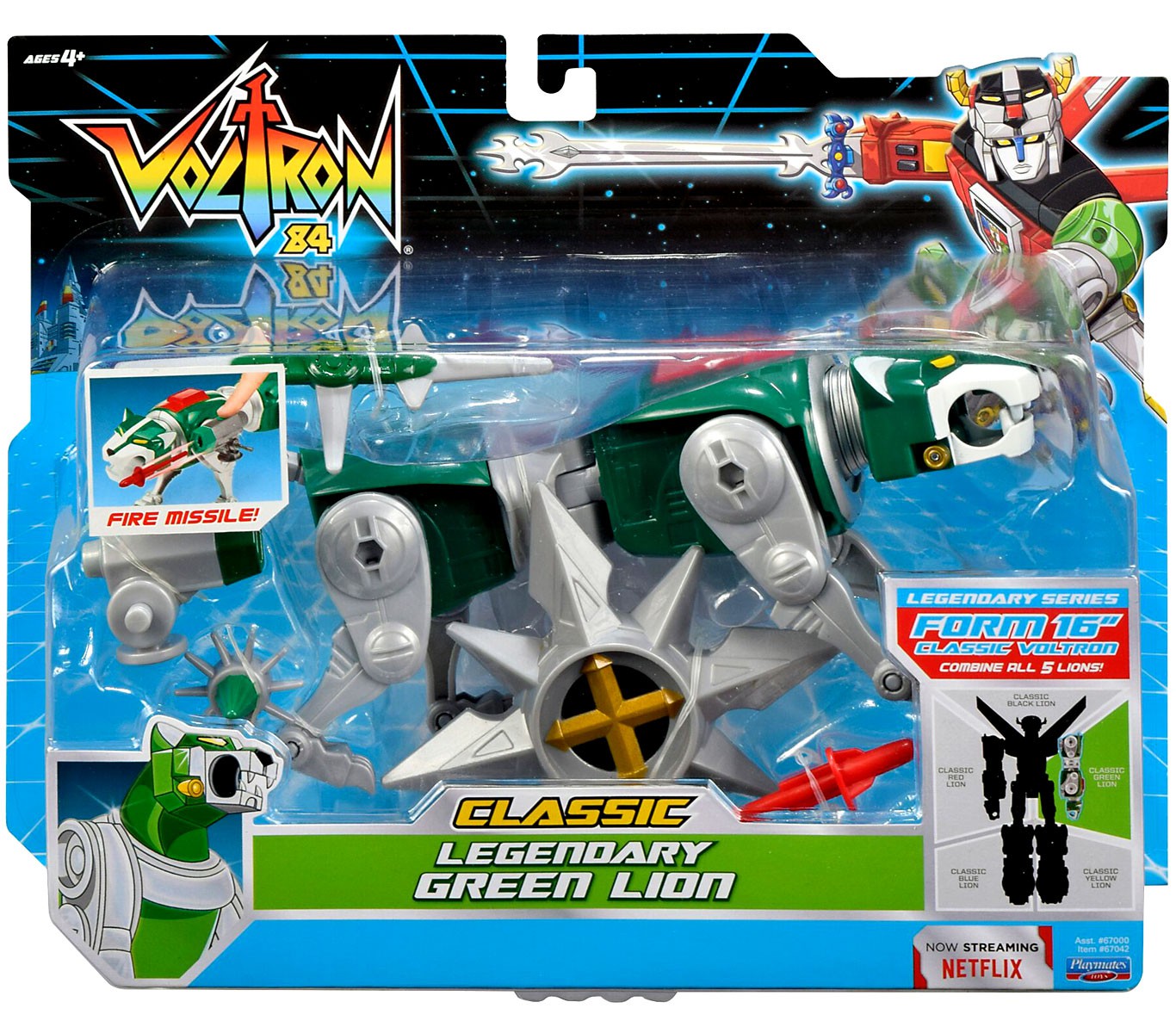 Green Lion Voltron Force Voltron 40th Anniversary Classic Green Lion