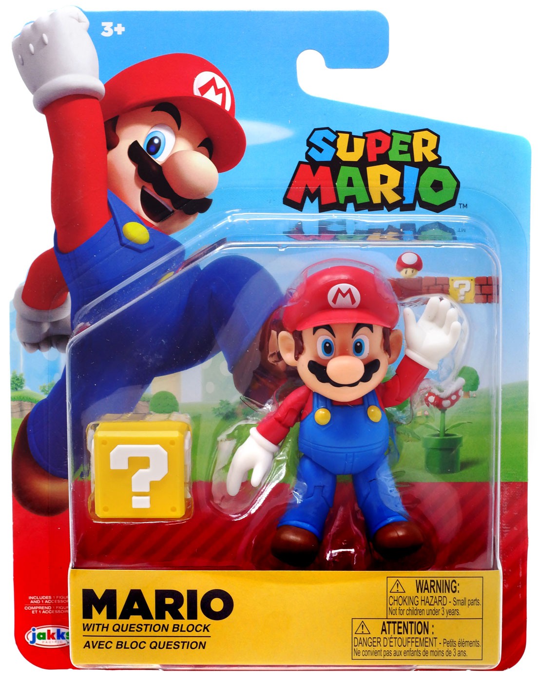 Jakks Pacific World of Nintendo Wave 16 Super Mario 4" Action Figure ...