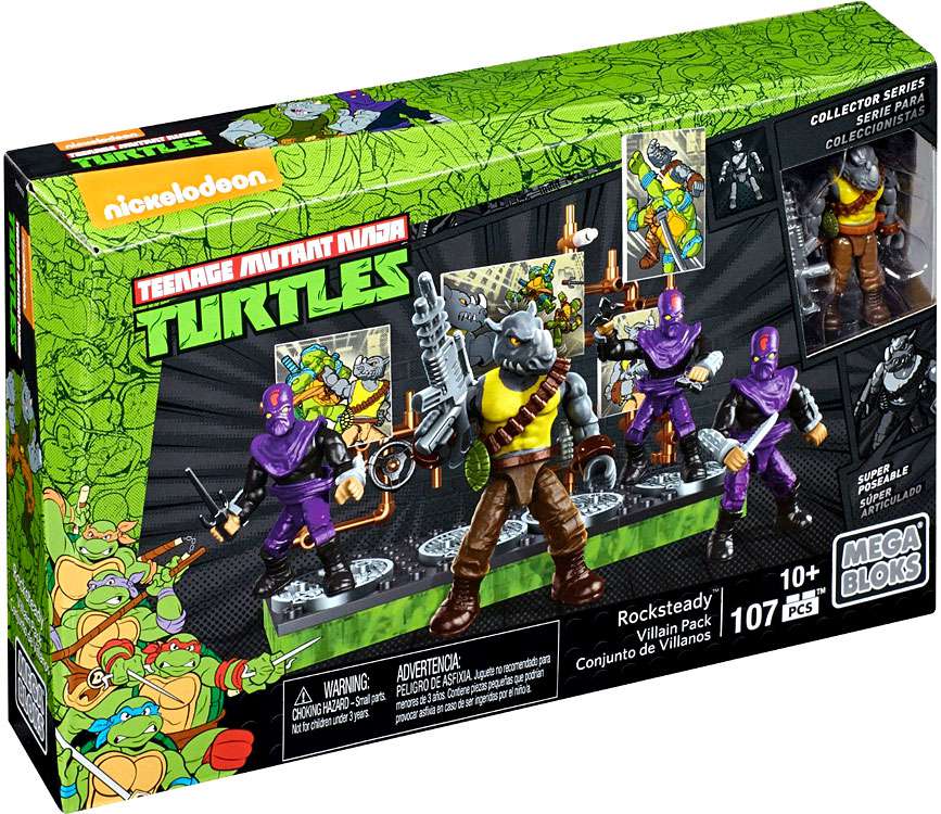 Mega Bloks Teenage Mutant Ninja Turtles With Manhole Shooter