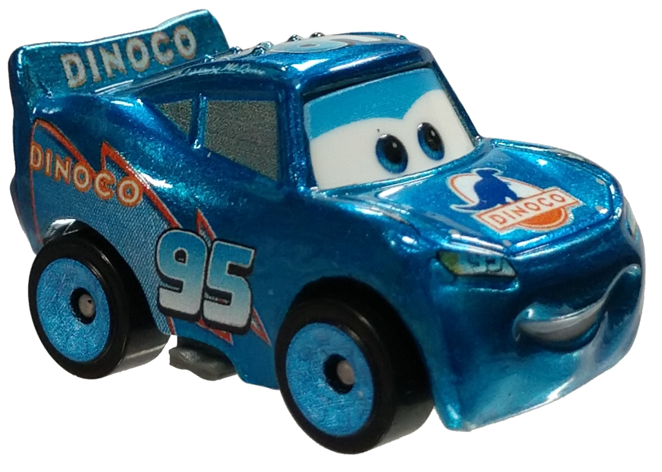 Mattel Disney Cars 3 Metal Mini Racers Series 4 Metallic Dinoco ...