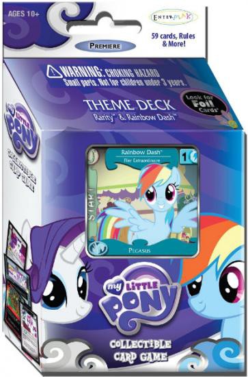 enterplay My Little Pony Collectible Card Game Premiere Rainbow Dash ...