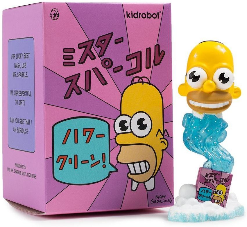 KidRobot The Simpsons Mr. Sparkle 3" Figure