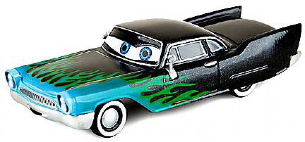 Disney / Pixar Cars Greta Exclusive 1:43 Diecast Car [Black, Blue/Green ...