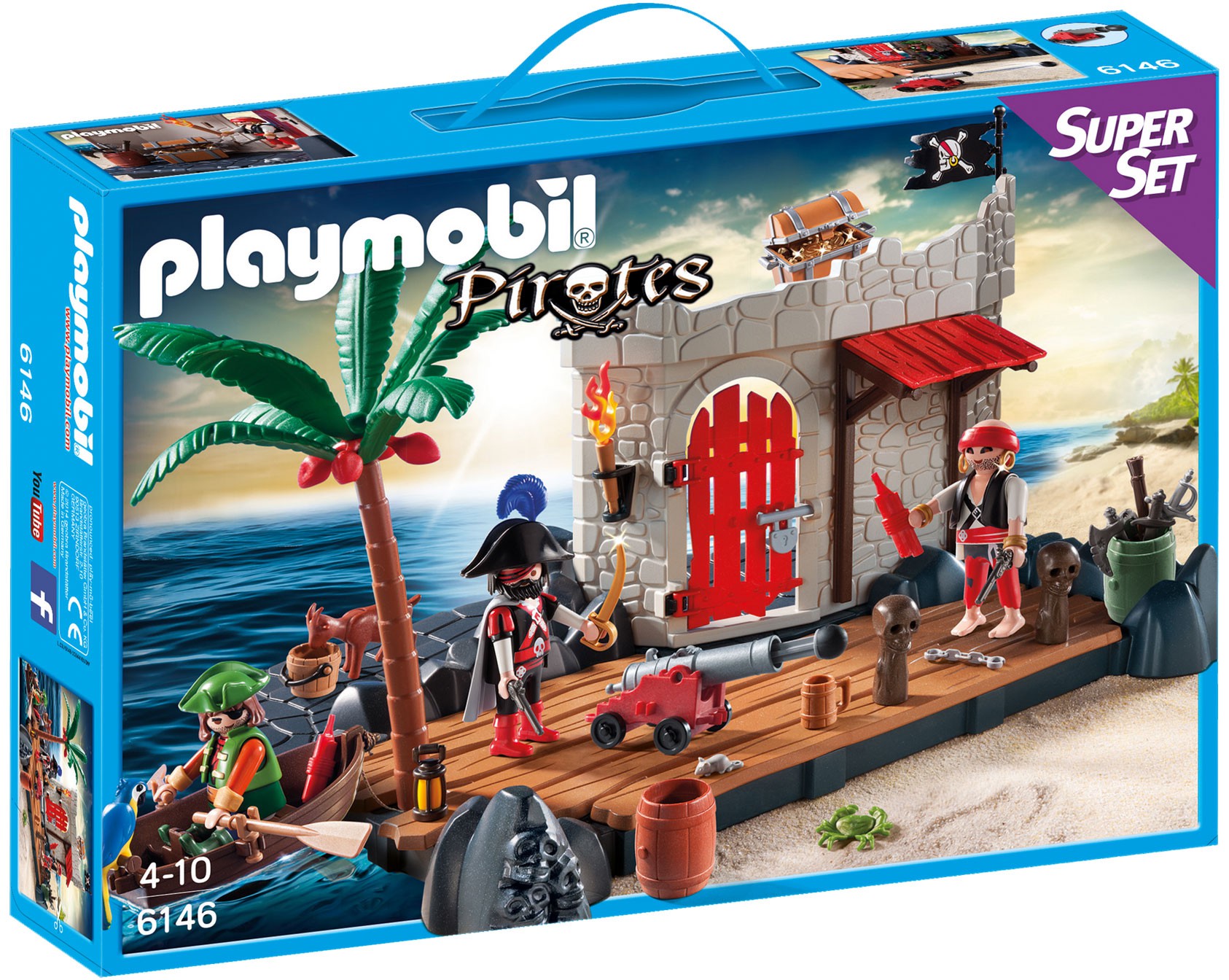 Playmobil Pirates Pirate Fort SuperSet Set #6146