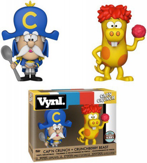 Funko Cap'n Crunch Vynl. Cap'n Crunch & Crunchberry Beast Exclusive ...