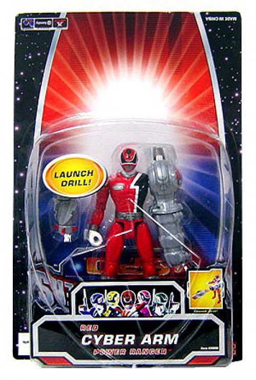Bandai Toys Power Rangers SPD Red Cyber Arm Ranger Action Figure