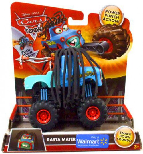 Mattel Disney / Pixar Cars Cars Toon Monster Trucks Rasta Mater ...