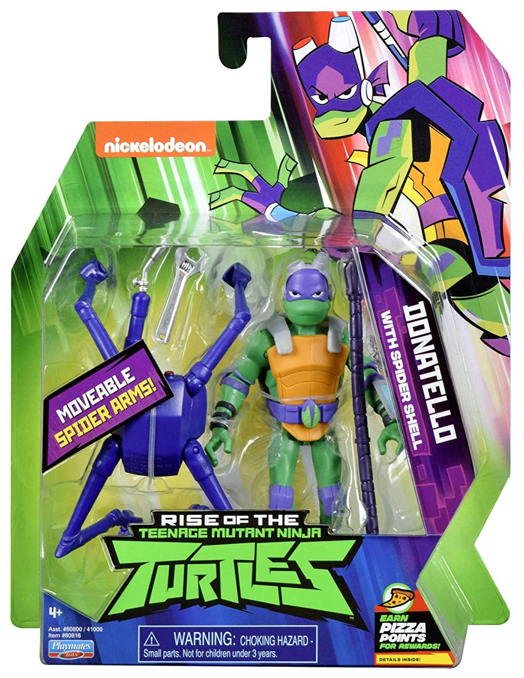 Turtles Nickelodeon Toy Spiderbites