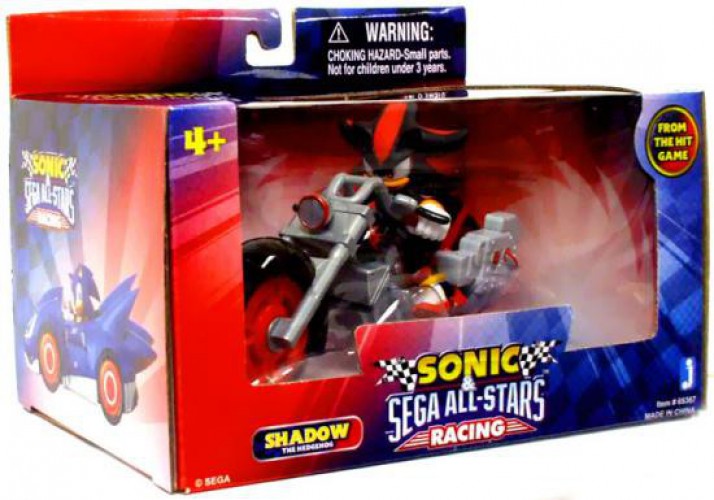 JAZWARES Sonic The Hedgehog Sega All-Stars Racing Shadow with Dark ...