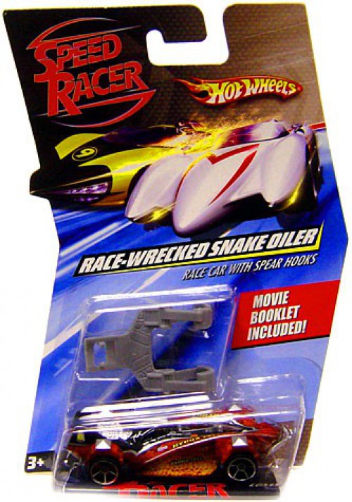Mattel Speed Racer Hot Wheels Race-Wrecked Snake Oiler Race Car with ...