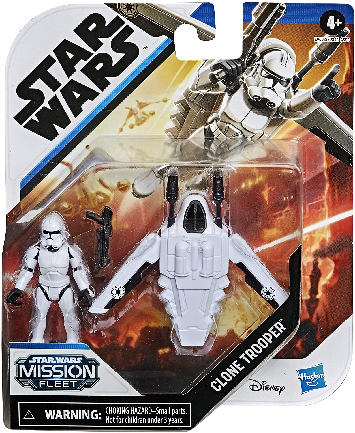 Hasbro Star Wars Mission Fleet Clone Trooper 2.5" Micro Vehicle