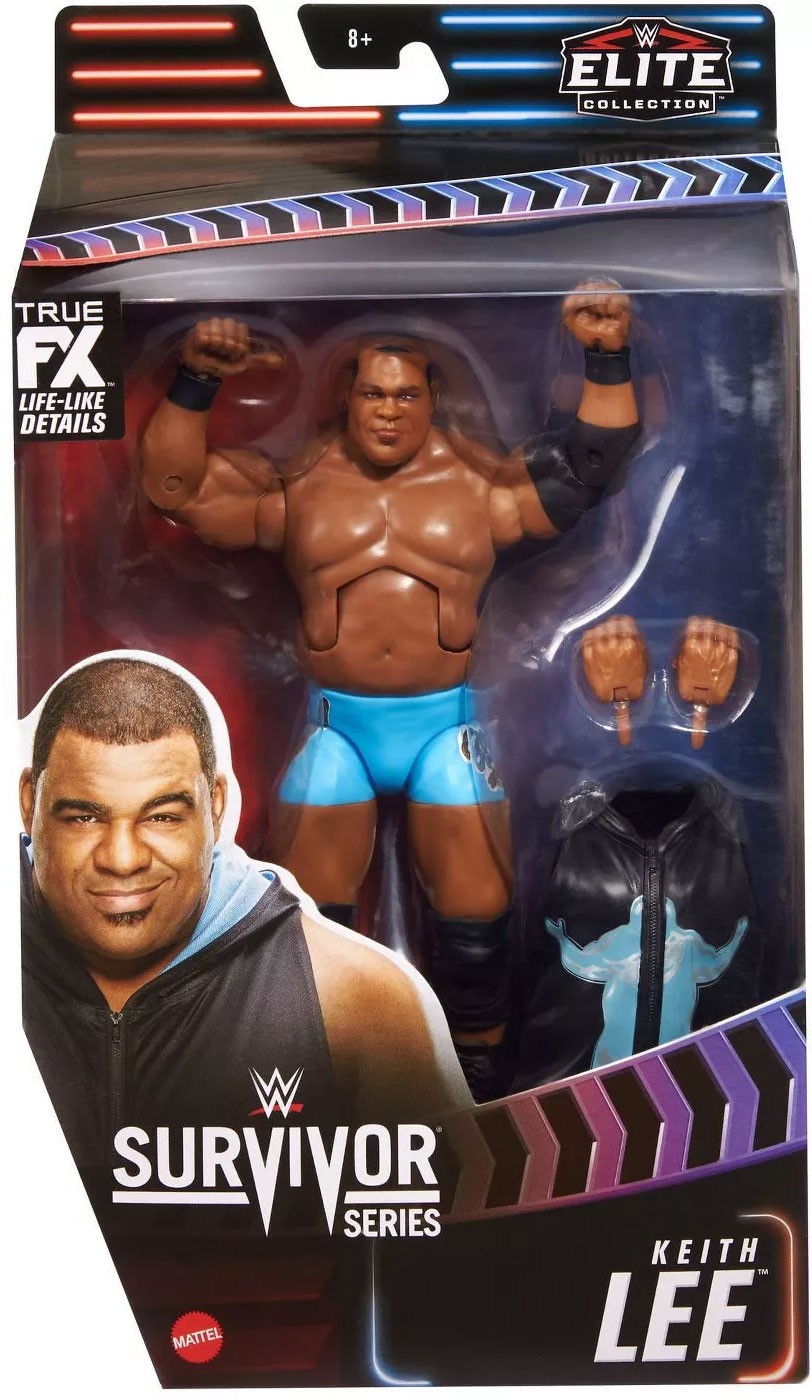 WWE Action Figure WWE Keith Lee Elite Action Figure - Survivor Series 6 ...