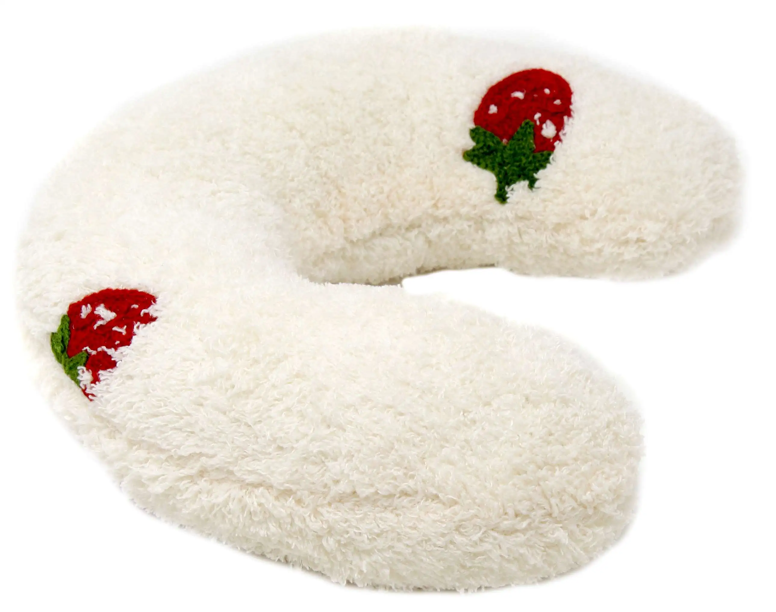 Cat Pillow Cream Strawberry - ToyWiz