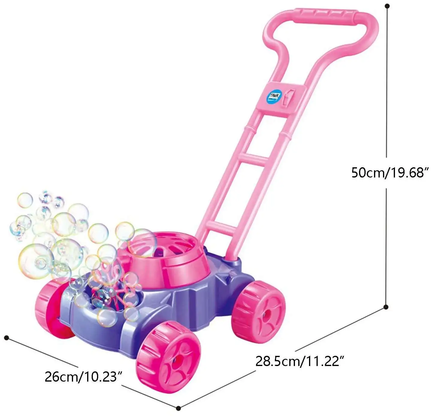 Bubble Cart Bubble Cart Bubble Blower Pink Purple Fhuch - ToyWiz