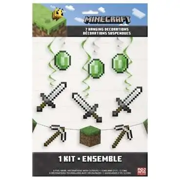 Minecraft Minecraft Hanging Party Decorations Unique - ToyWiz