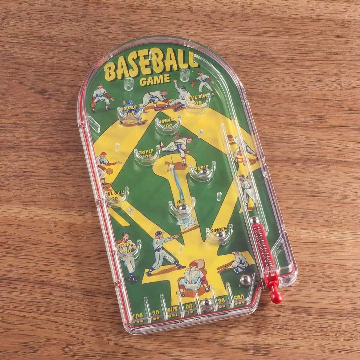 Home Run Home Run Baseball Pinball Game Schylling - ToyWiz