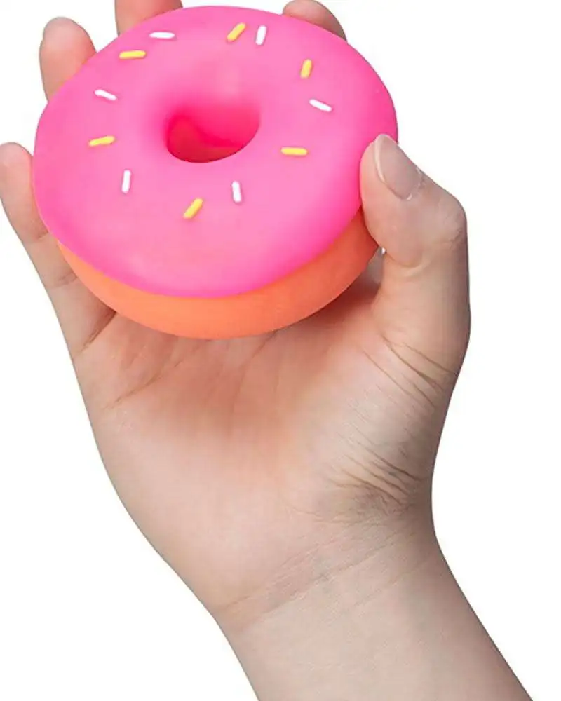 NeeDoh Dohnut Stress Ball PINK Frosting Schylling - ToyWiz