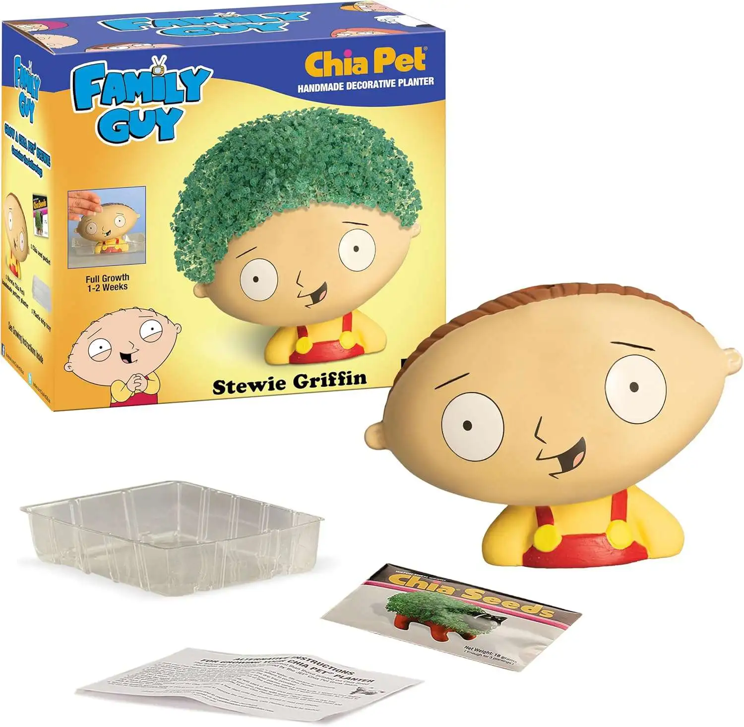 NECA Family Guy Stewie Griffin Chia Pet - ToyWiz