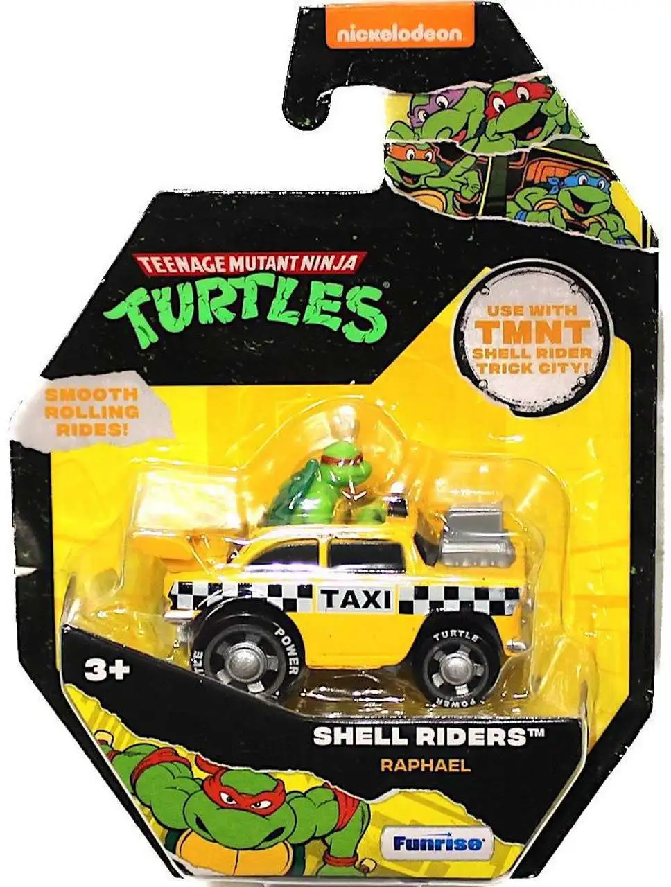 Teenage Mutant Ninja Turtles Nickelodeon Raphael Diecast Vehicle ...