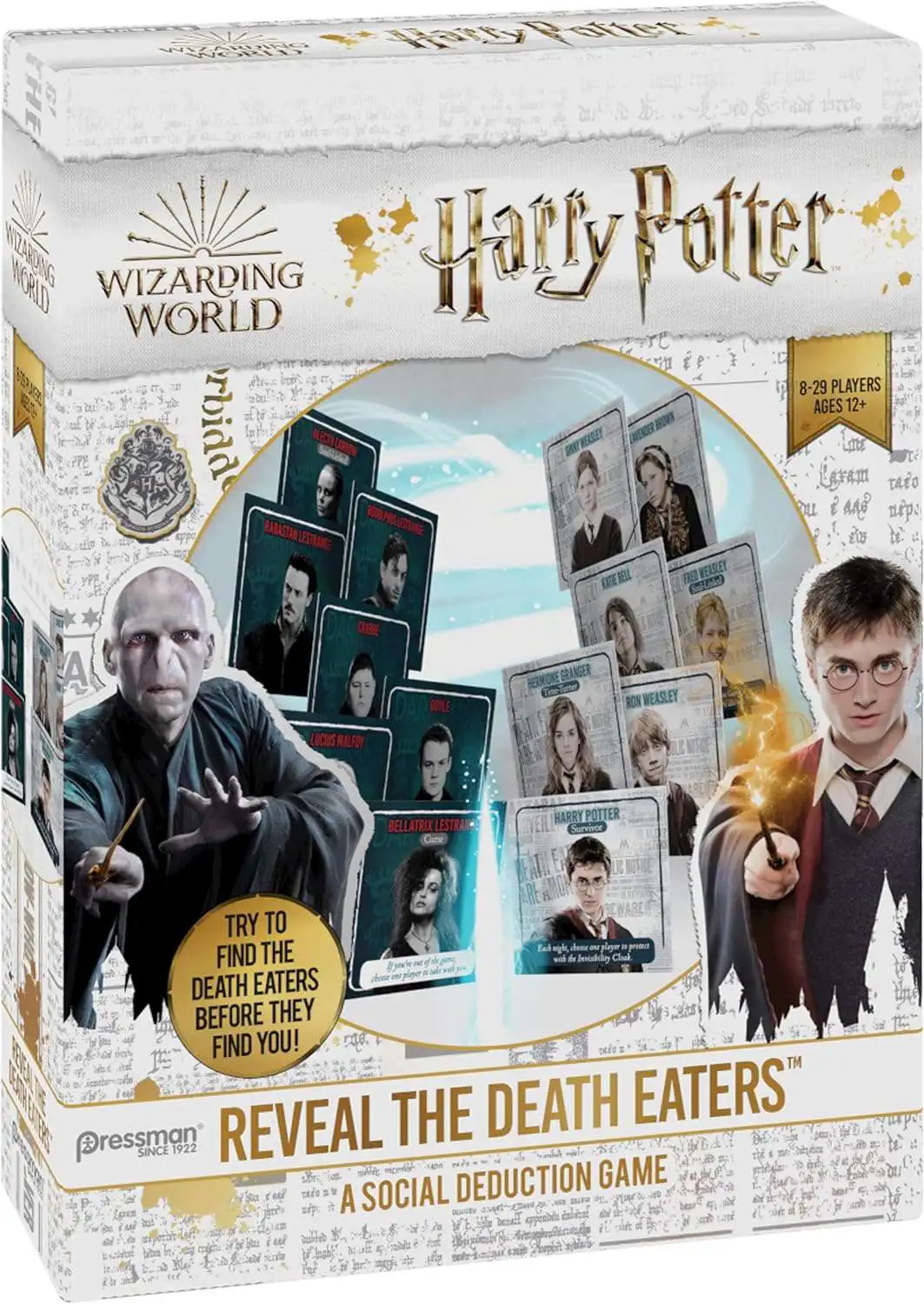Harry Potter Reveal the Death Eaters Game Pressman Games - ToyWiz