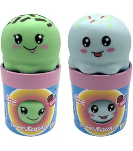 Scoops Squad Ice Cream Squishies Squeeze Toy 1 RANDOM Squishie Kalan - ToyWiz