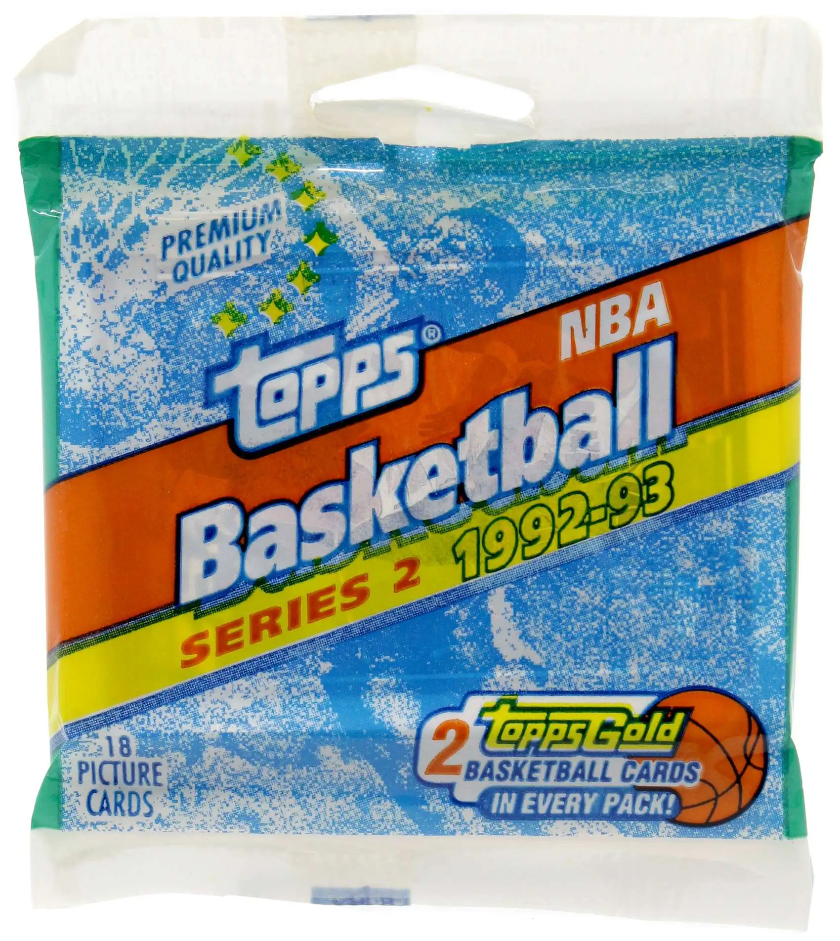 NBA Topps 1992-93 Series 2 Basketball Trading Card JUMBO Box 24 Packs ...