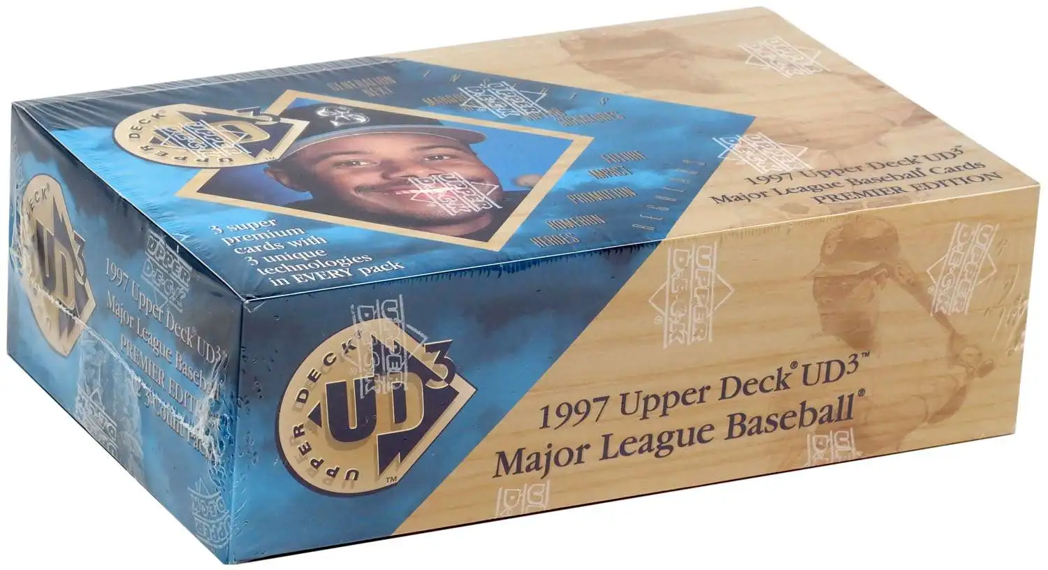MLB Upper Deck 1997 UD3 Major League Baseball Trading Card HOBBY Box 24 ...