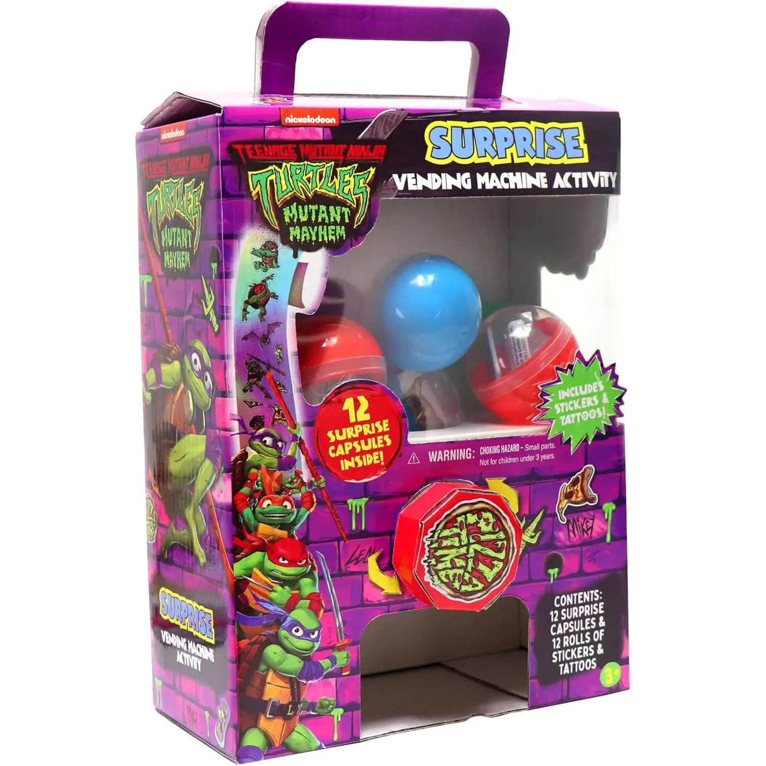 Teenage Mutant Ninja Turtles Mutant Mayhem Surprise Vending Machine ...