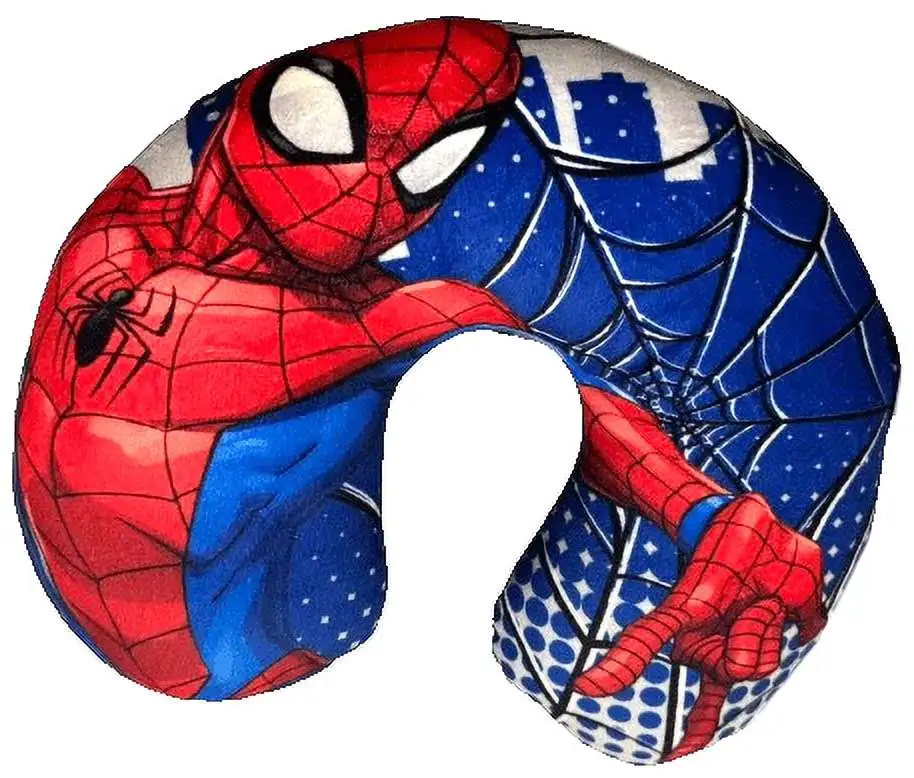 Marvel Spider-Man Spider-Man Neck Pillow Jay Franco Sons - ToyWiz