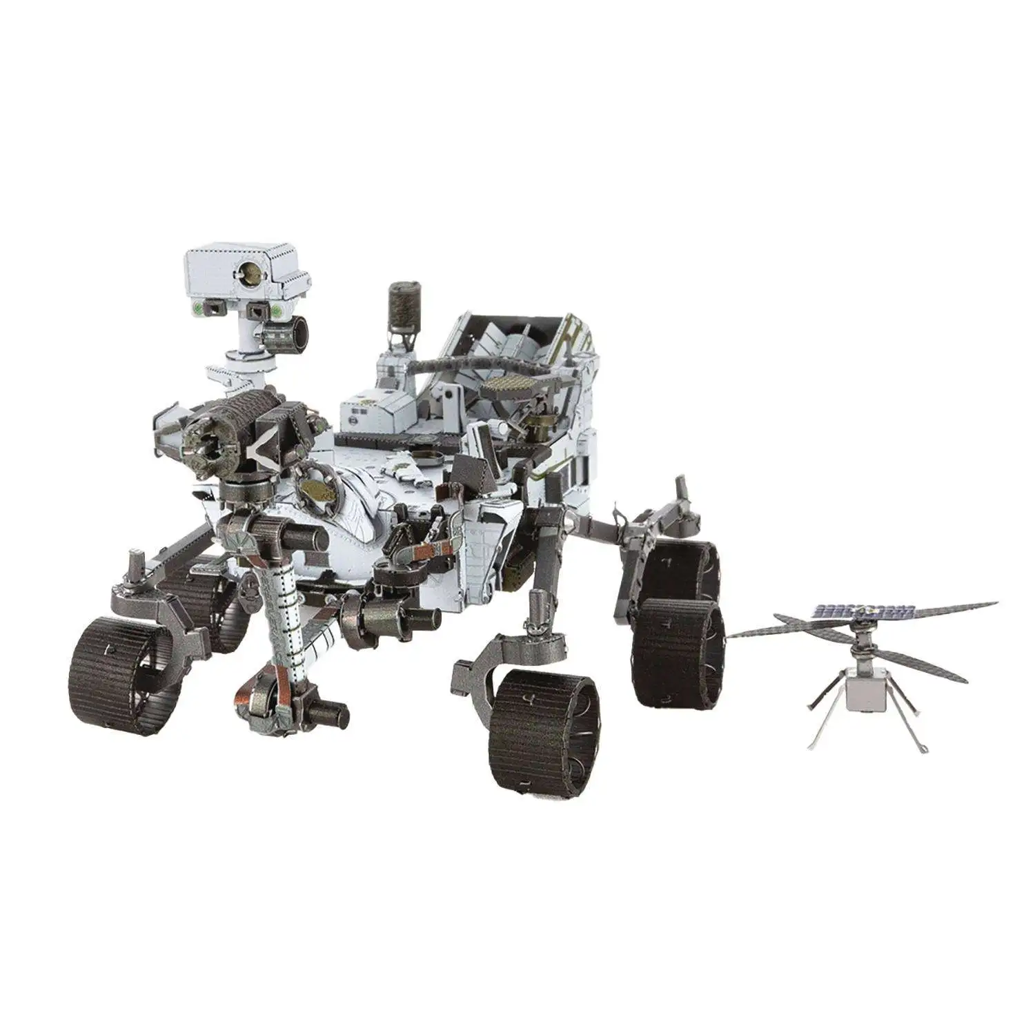 Metal Earth Perseverance Mars Rover with Ingenuity Helicopeter 4 3D ...