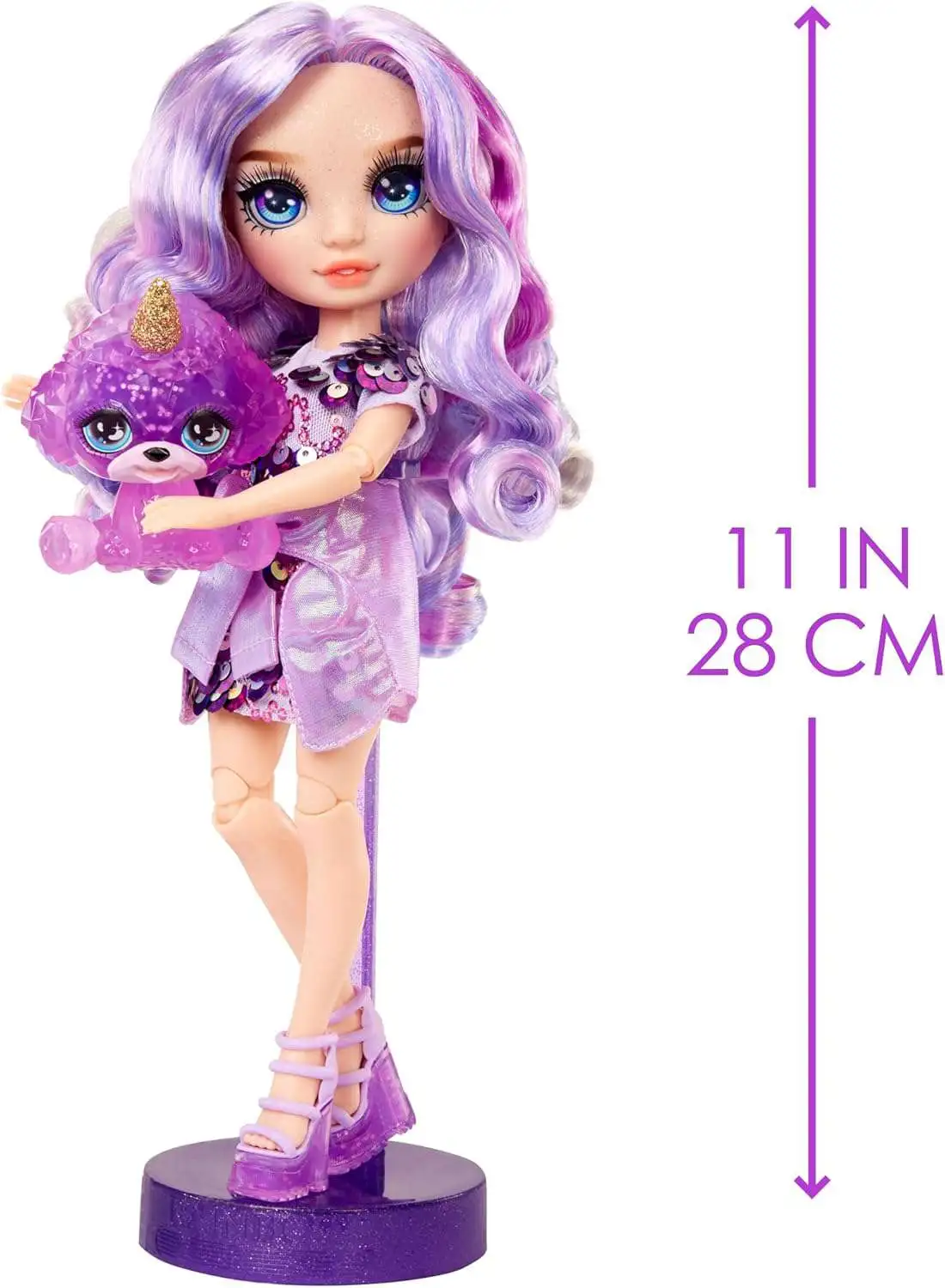 Rainbow High Rainbow World Violet Willow Doll MGA Entertainment - ToyWiz