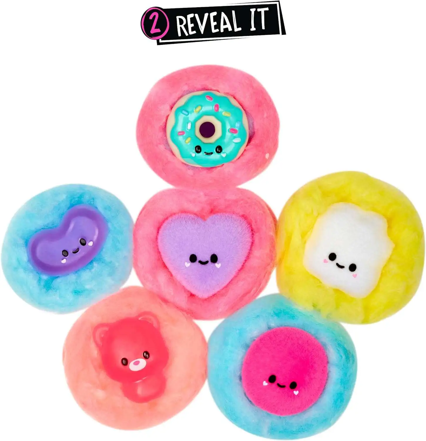 Fluffie Stuffiez Minis Donut Round Candy Figure 2-Pack Soft Squishable MGA Entertainment - ToyWiz