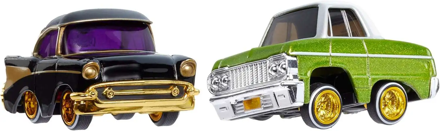 CarTuned Lowriders Series 5 57 Chevy Bel Air 64 Chevy Impala Diecast ...