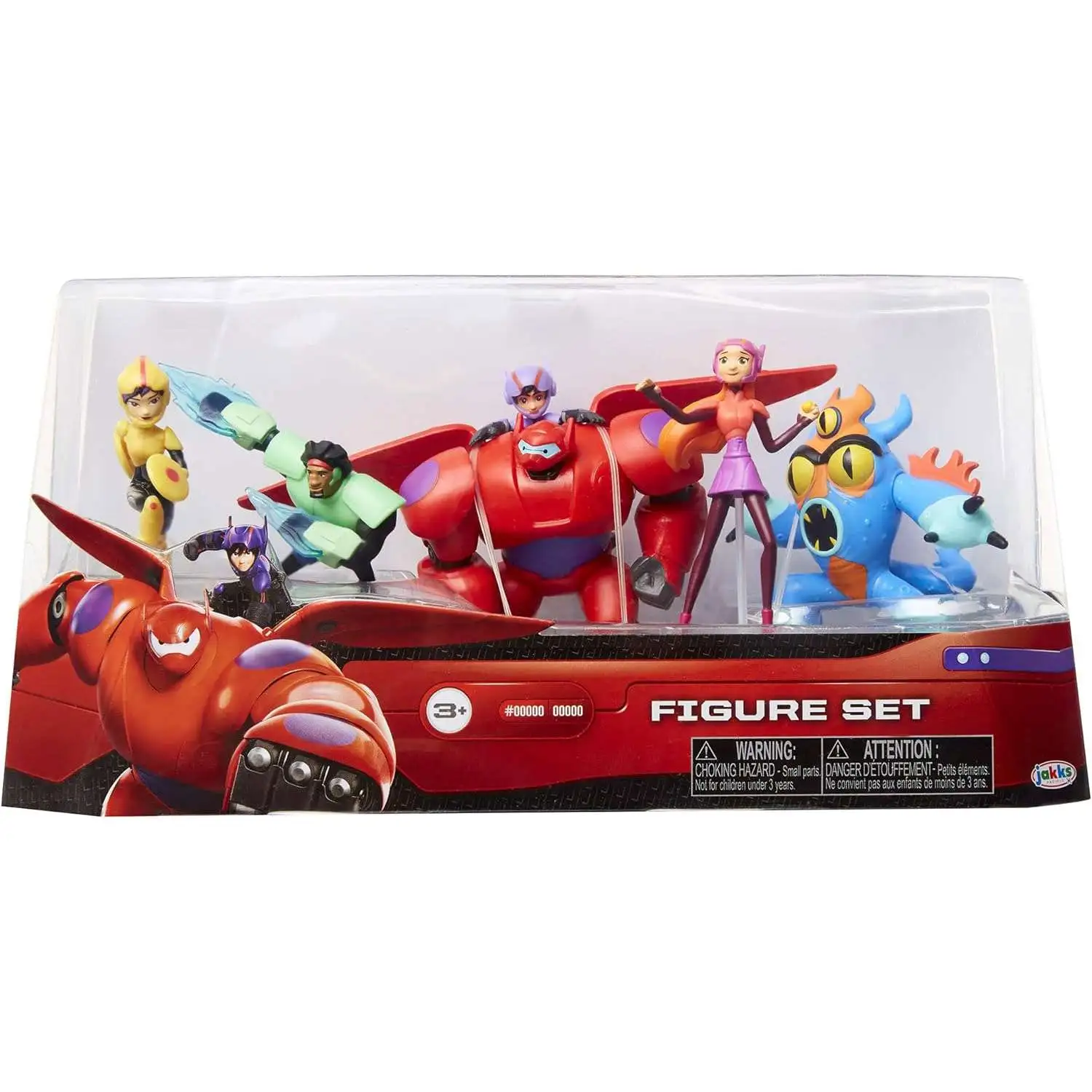 Disney Big Hero 6 Big Hero 6 3.5 Figurine Playset Baymax, Hiro, Fred ...