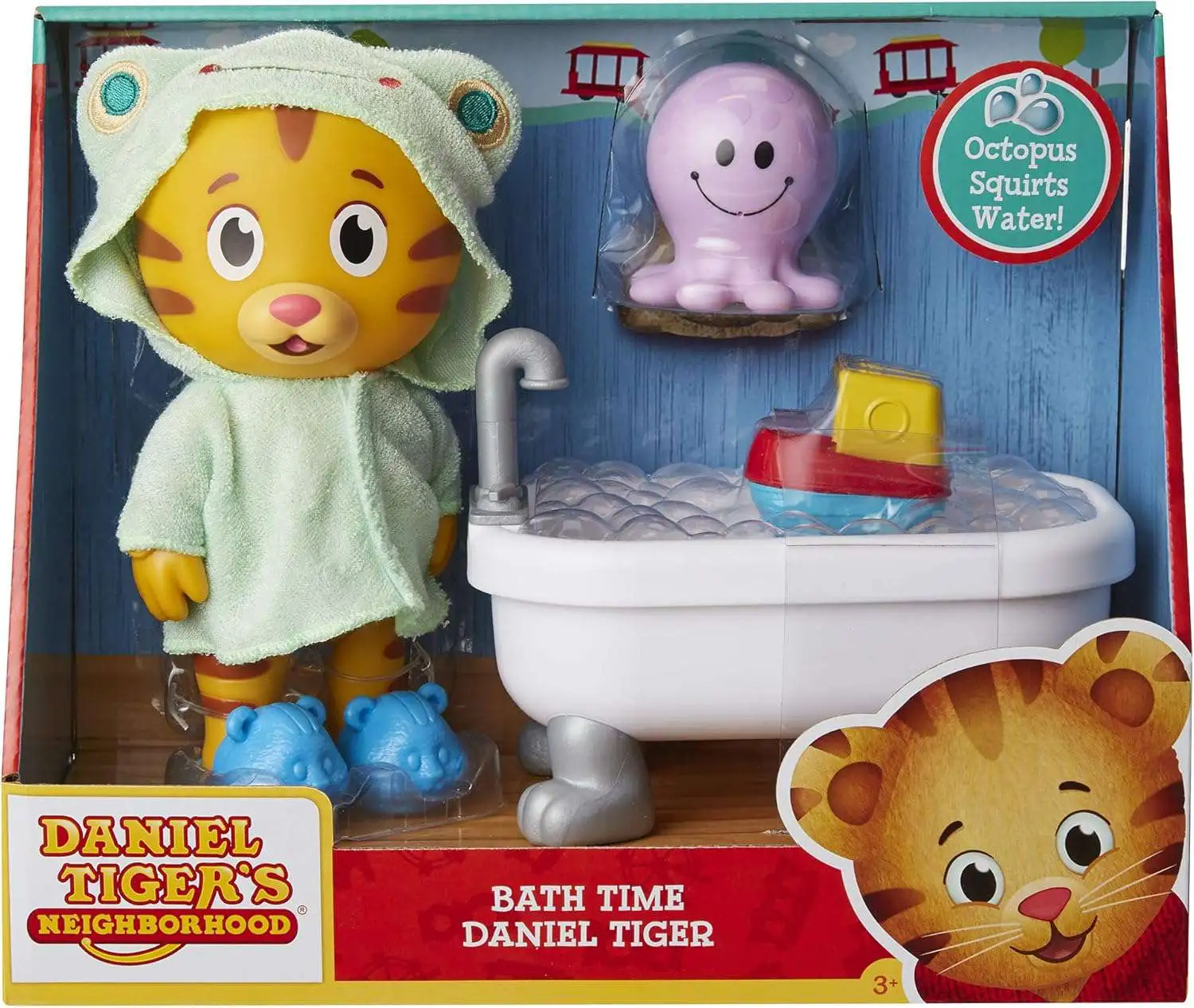 Daniel Tigers Neighborhood Bath Time Daniel Tiger Playset Jakks Pacific ...