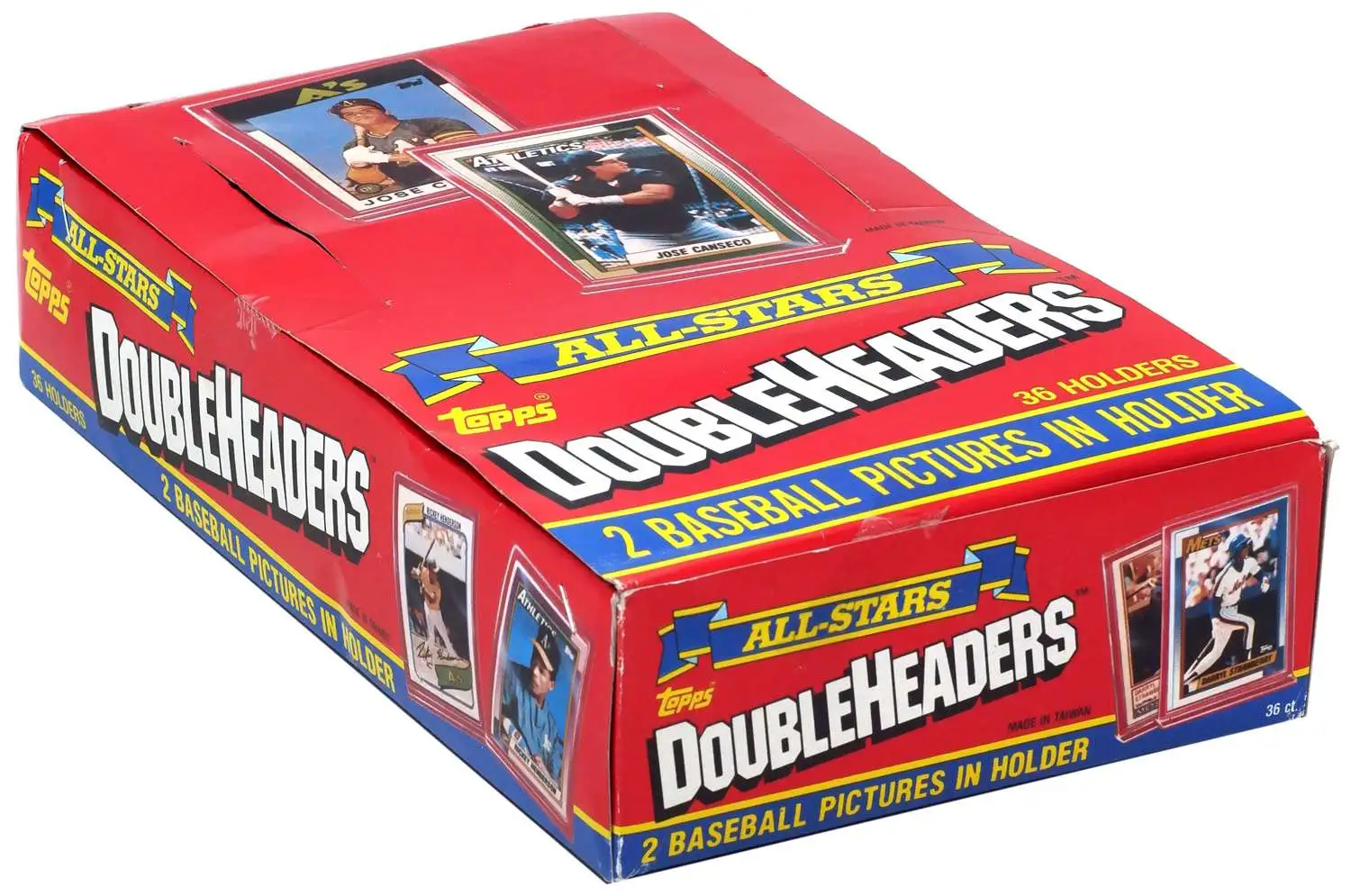 MLB Topps 1990 All-Stars Double Headers Trading Card Hobby Box 36 Packs - ToyWiz