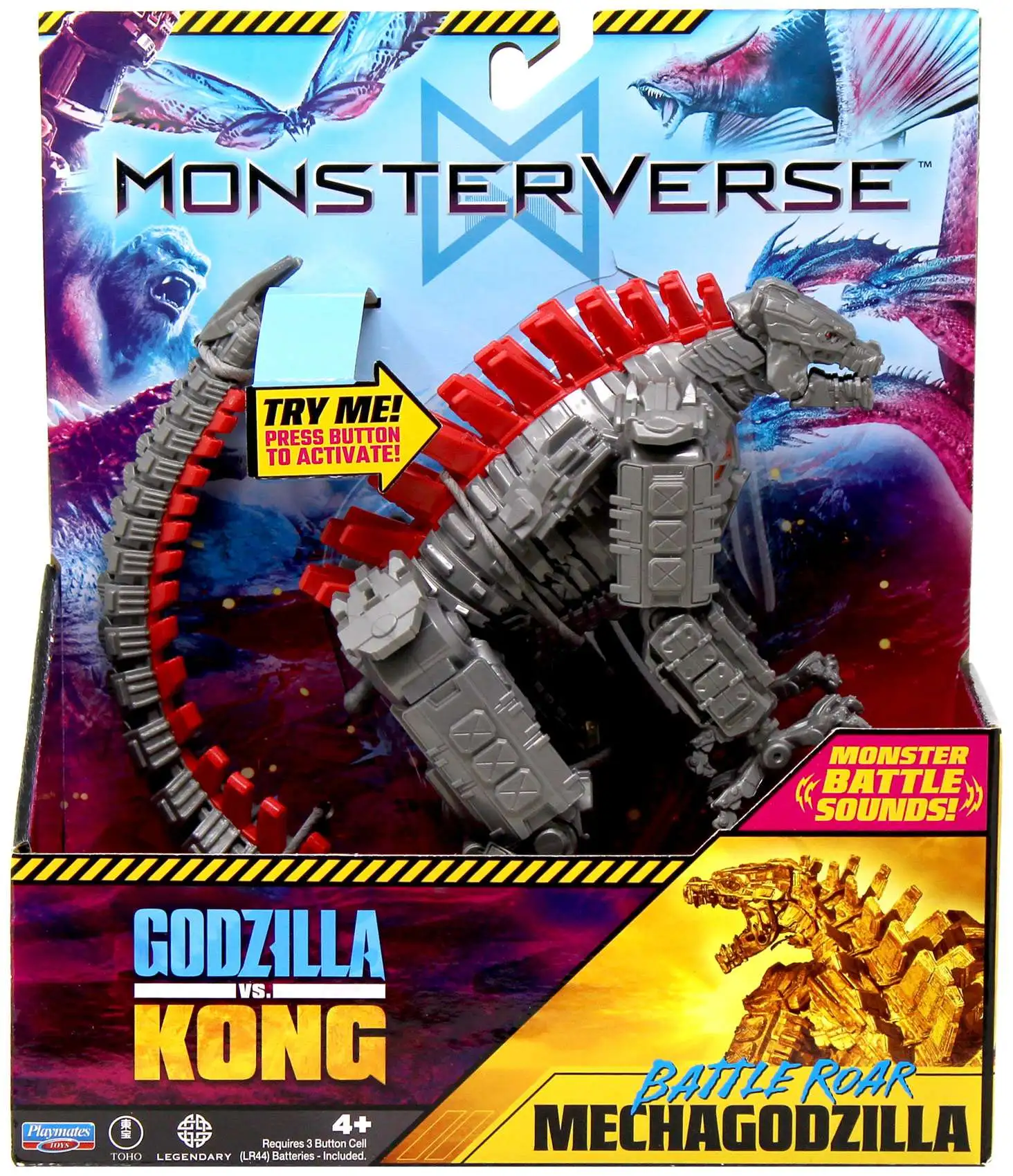 Godzilla Vs Kong Monsterverse Battle Roar Mechagodzilla 7 Action Figure ...