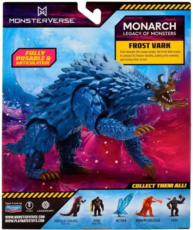 Monarch Legacy of Monsters Monsterverse Frost Vark 7 Action Figure ...