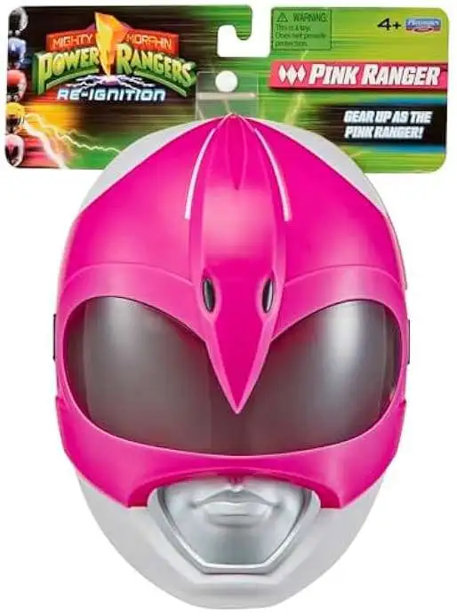 Power Rangers Mighty Morphin Re-Ignition Pink Ranger Mask Playmates ...