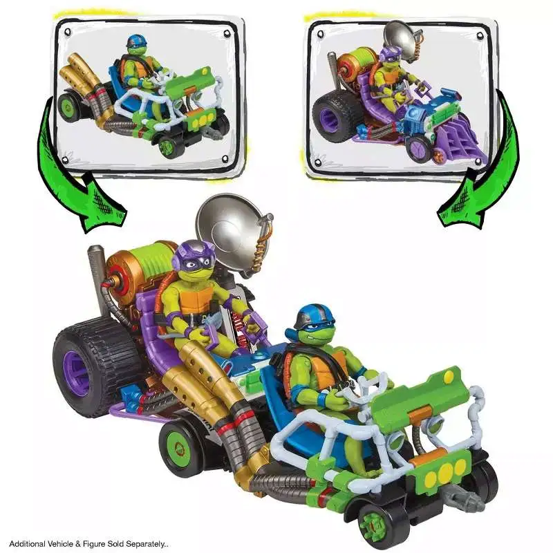 Teenage Mutant Ninja Turtles Tales of the TMNT Assault Buggy with ...