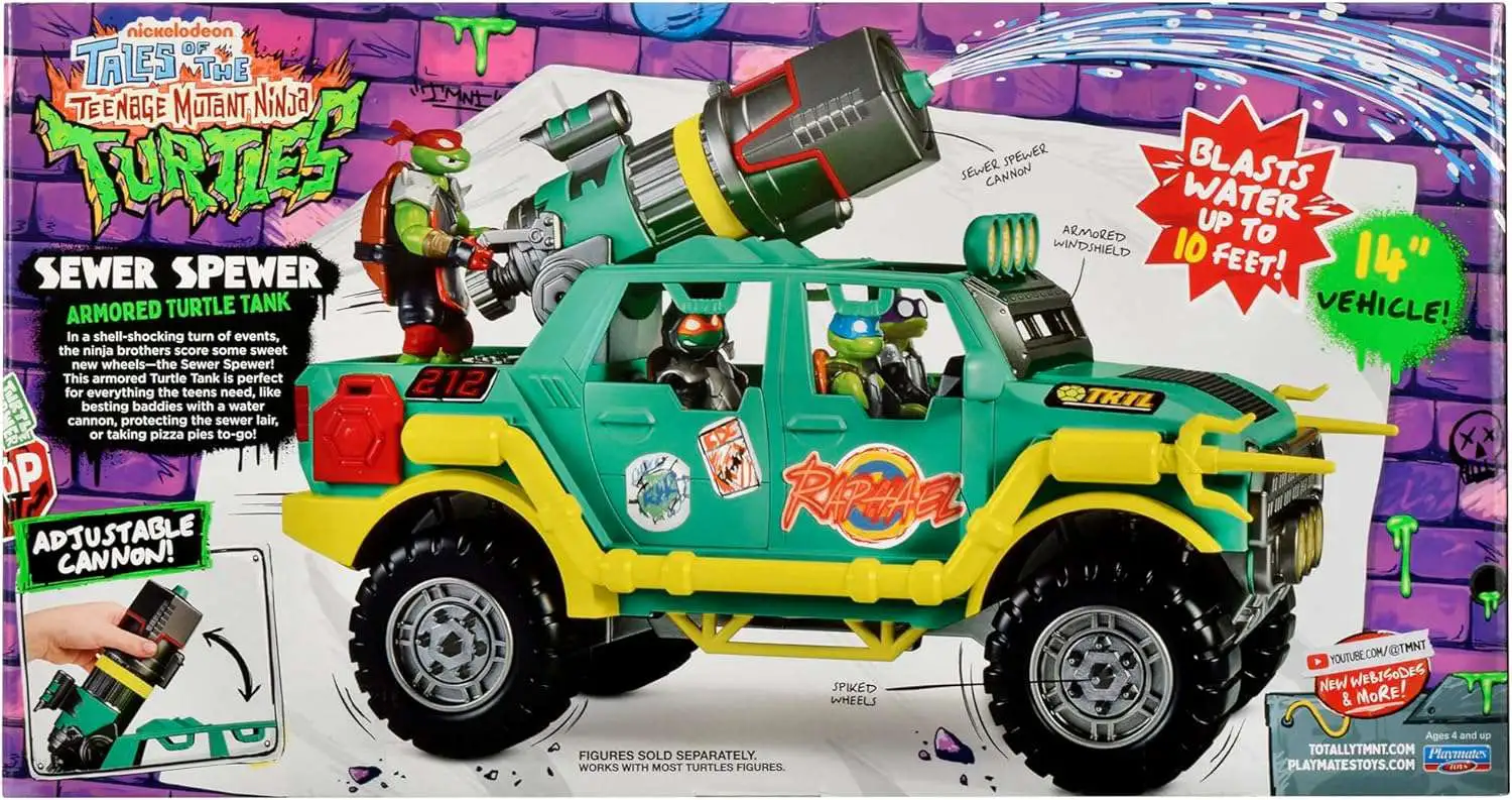 Teenage Mutant Ninja Turtles Tales of the TMNT Sewer Spewer Action ...