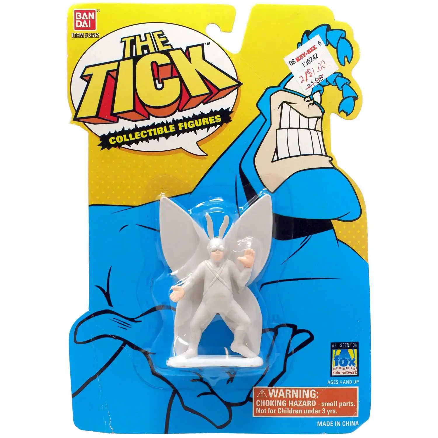 The Tick Arthur Collectible Figurine Bandai America - ToyWiz