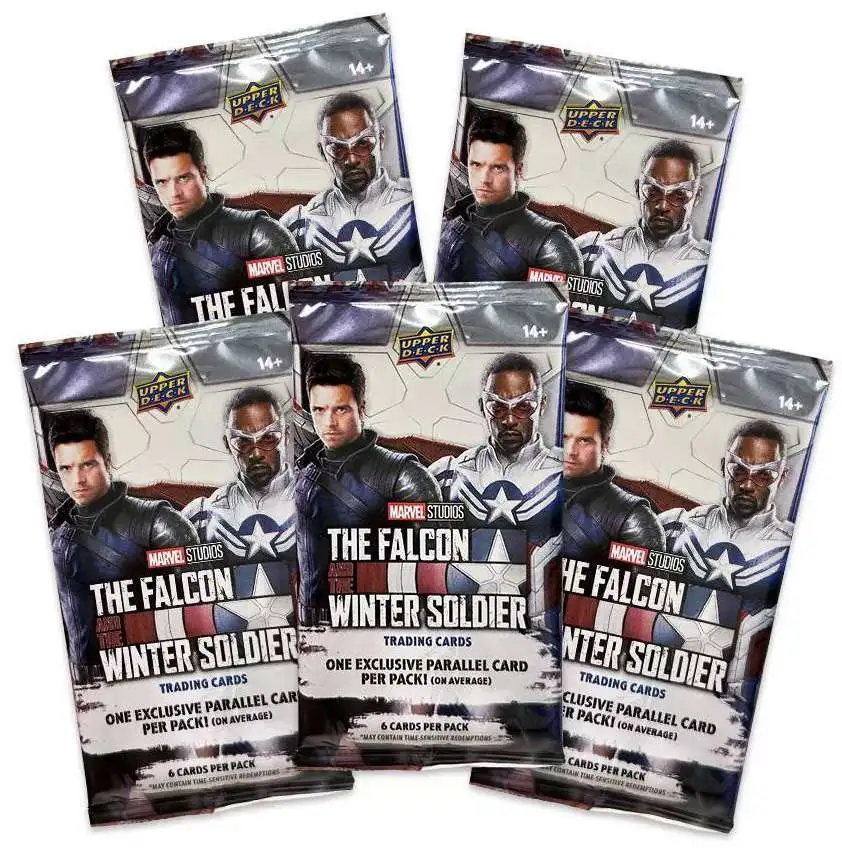 Marvel Upper Deck The Falcon The Winter Soldier Trading Card BLASTER ...