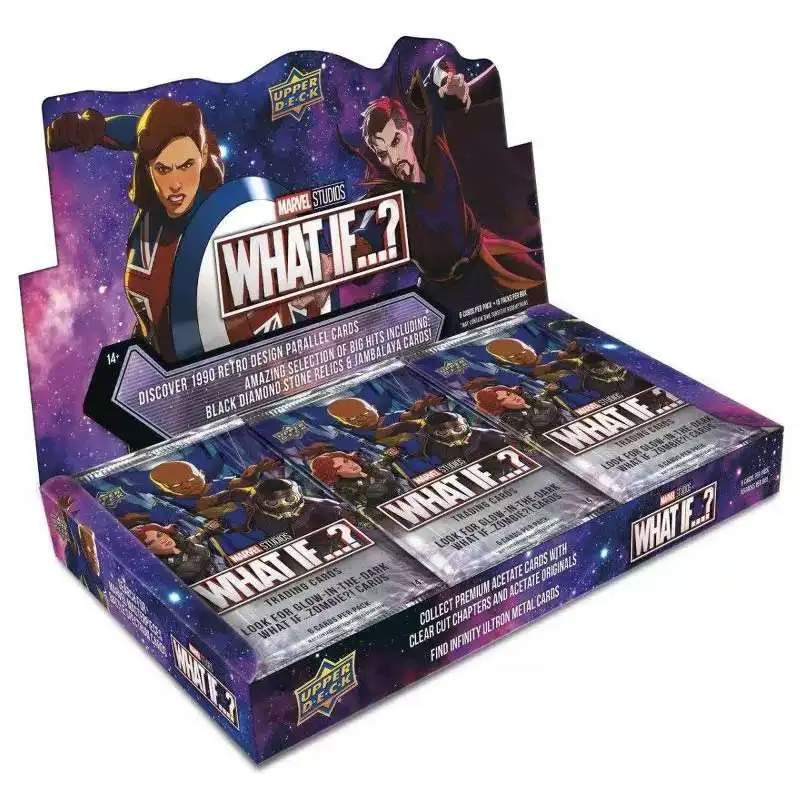 Marvel Studios What If... Trading Card HOBBY Box 2023, 15 Packs Upper ...