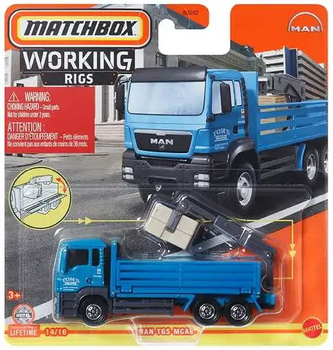 Matchbox Working Rigs Man TGS Mcab Diecast Vehicle Mattel Toys - ToyWiz