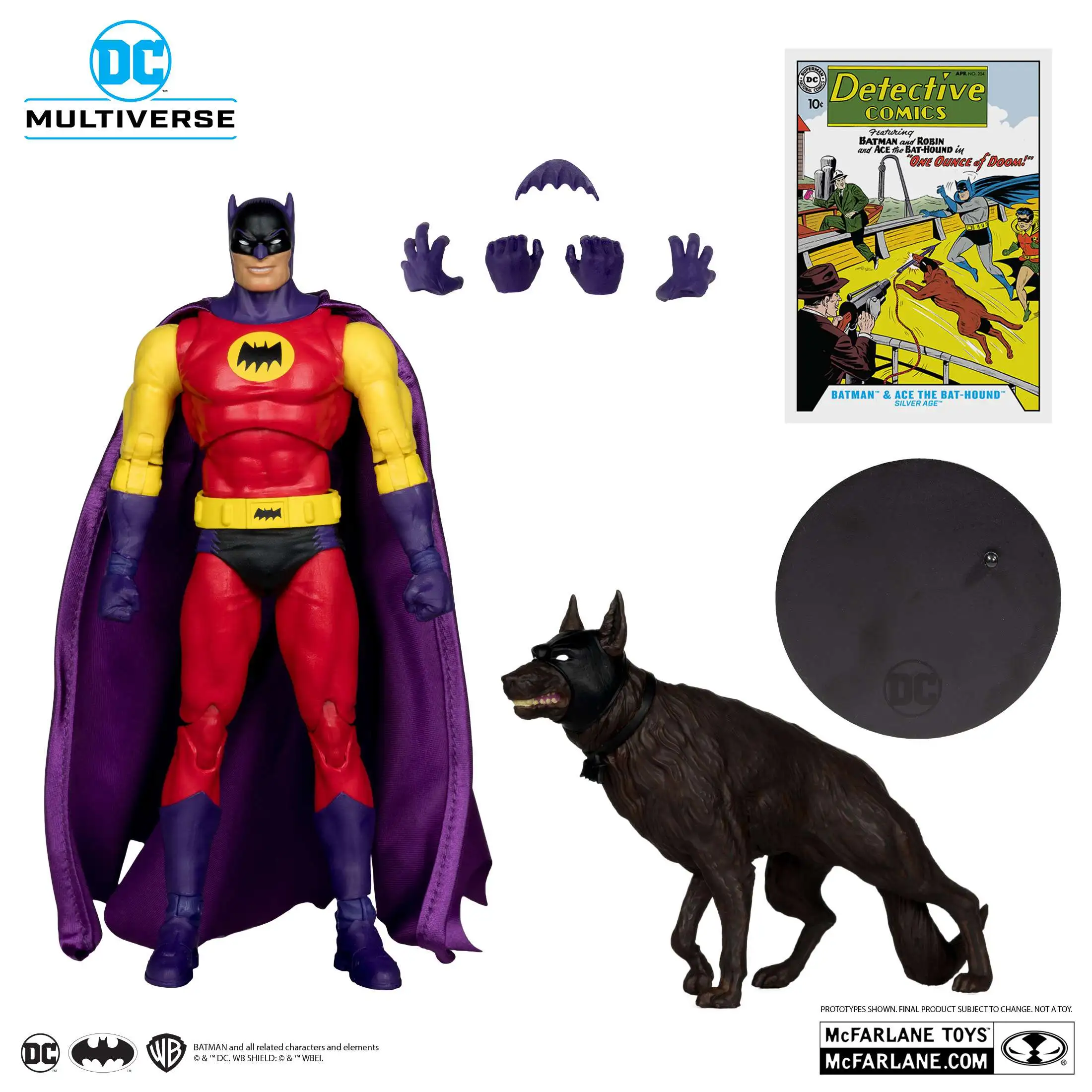 McFarlane Toys DC Multiverse Batman Ace the Bat-Hound 7 Action Figure ...